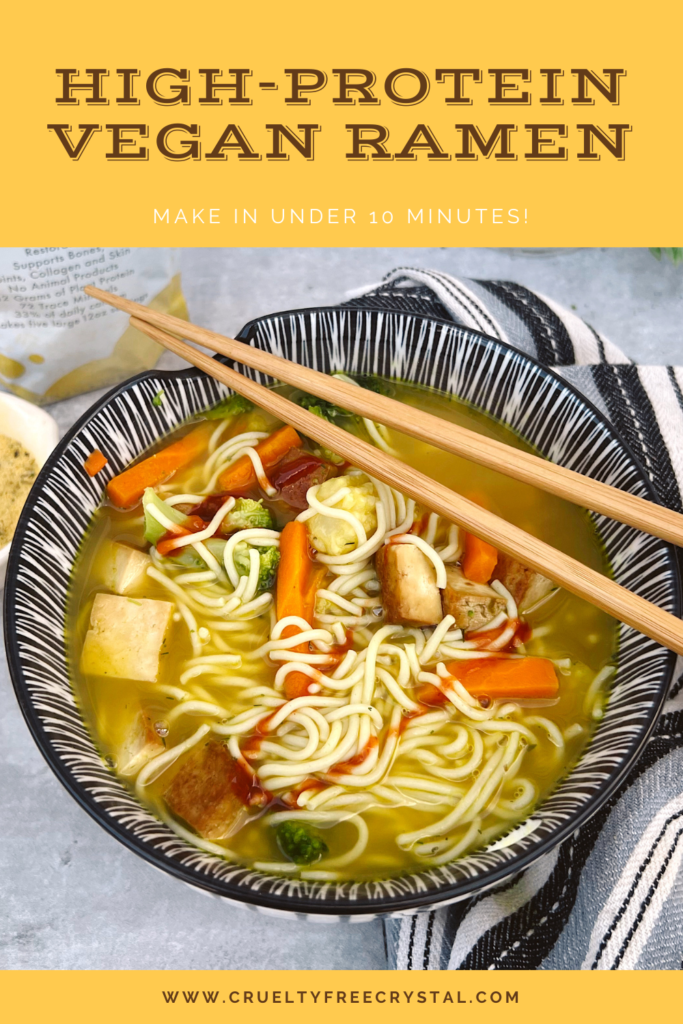 Easy + Quick High-Protein Vegan Ramen – Crystal Sky Vogel