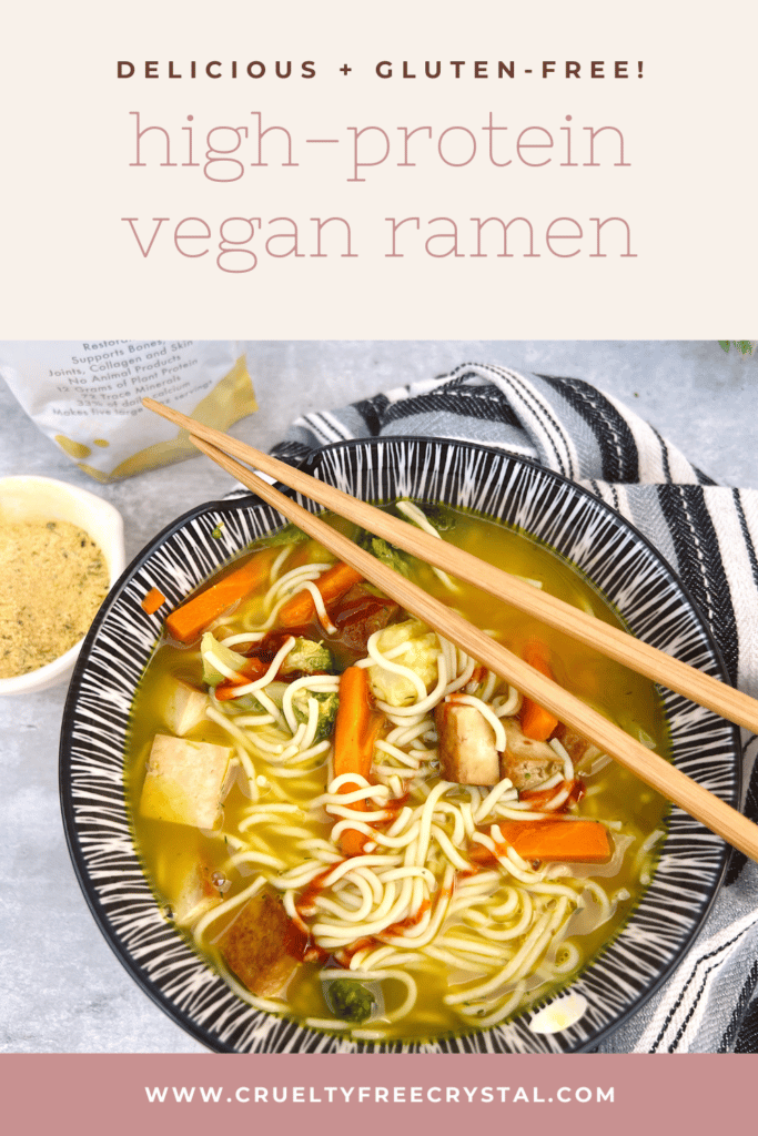 Easy + Quick High-Protein Vegan Ramen – Crystal Sky Vogel